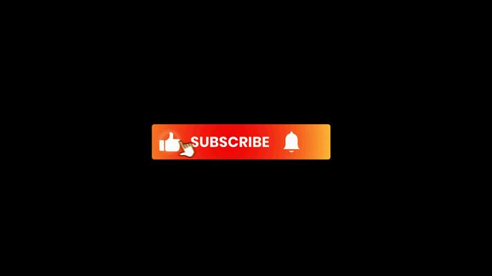 Youtube Subscribe Animation Transparent Stock Video Footage for Free Download
