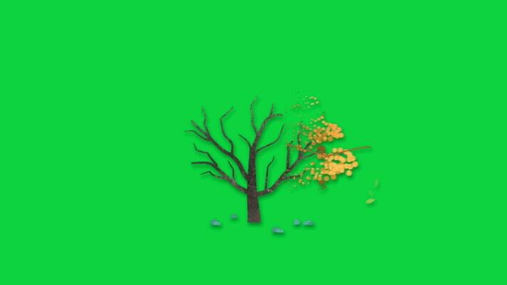 Growing Tree Animation Stock Video Footage for Free Download