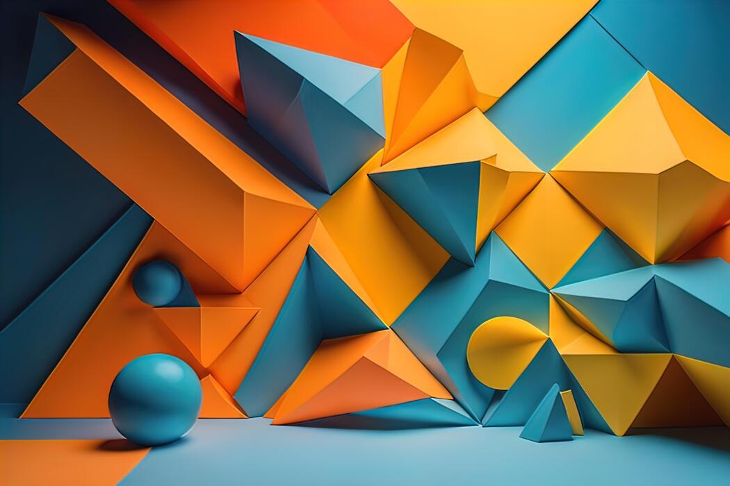 Geometric Shapes Wallpaper Stock Photos, Images and Backgrounds for ...