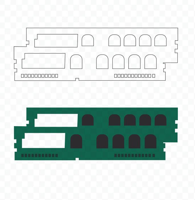 Computer Ram Vector Art, Icons, and Graphics for Free Download