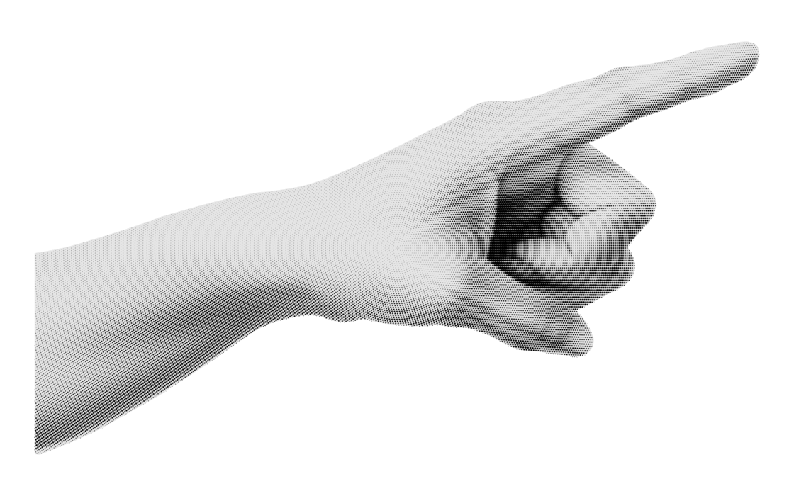 Mano Apuntando PNG para descargar gratis