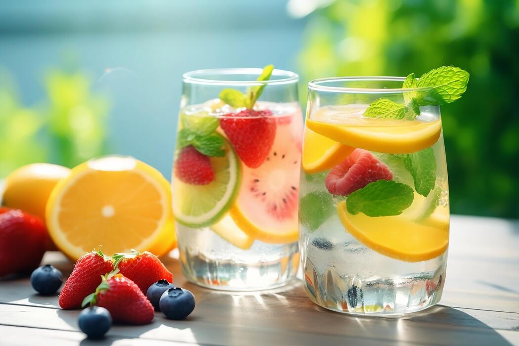 Water With Fruits Stock Photos, Images and Backgrounds for Free Download