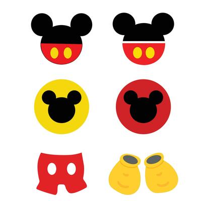 Mickey Mouse Ears Vector
