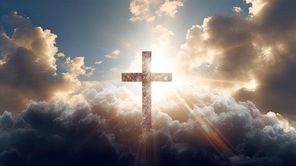 Cross With Clouds Stock Photos, Images and Backgrounds for Free Download