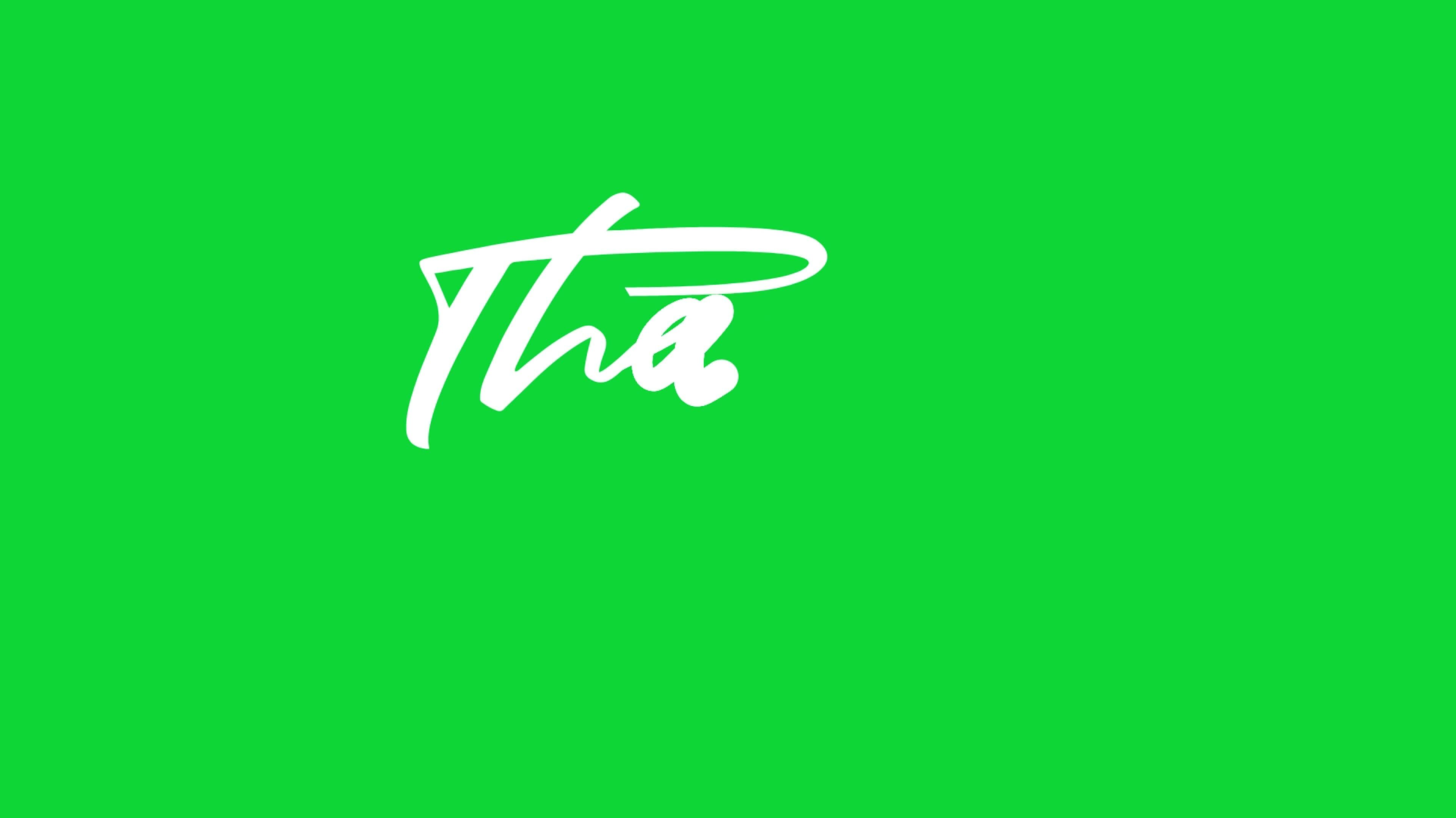 thank you text animation on green background. text motion graphics ... thank you text animation on green background. text motion graphics ...