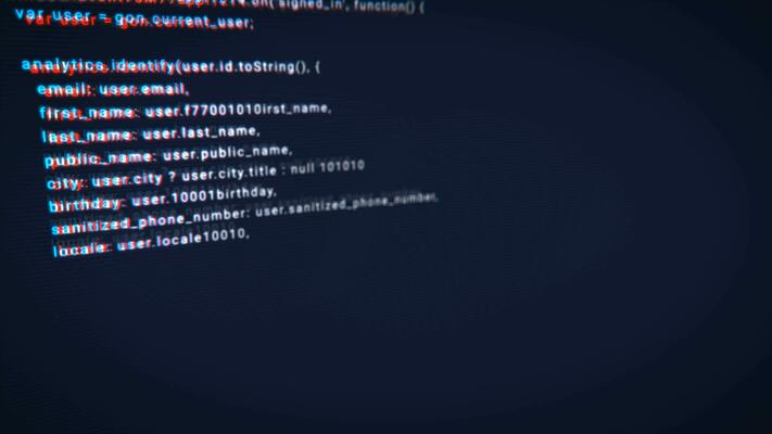 Hacker Code Running Stock Video Footage for Free Download
