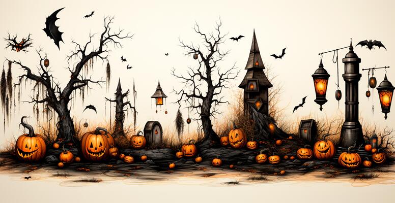 Scary Halloween Background Stock Photos, Images and Backgrounds for ...