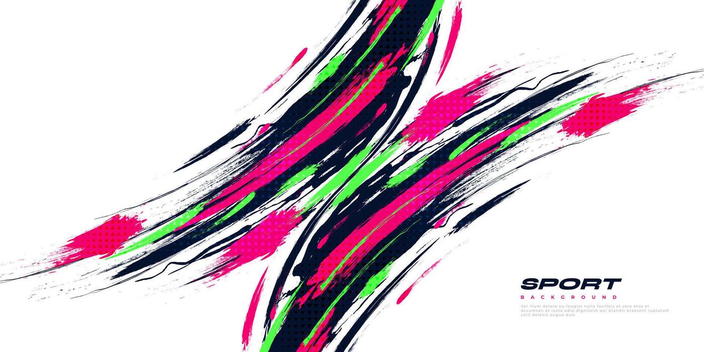 Abstract Brush Stroke Pattern Vector Art, Icons, and Graphics for Free ...