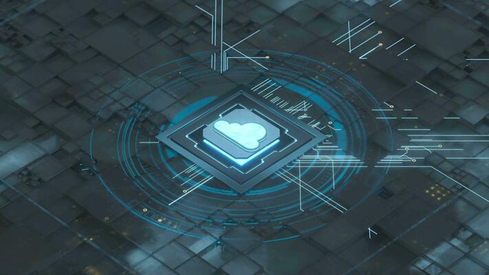 Cloud Computing Animation Stock Video Footage For Free Download