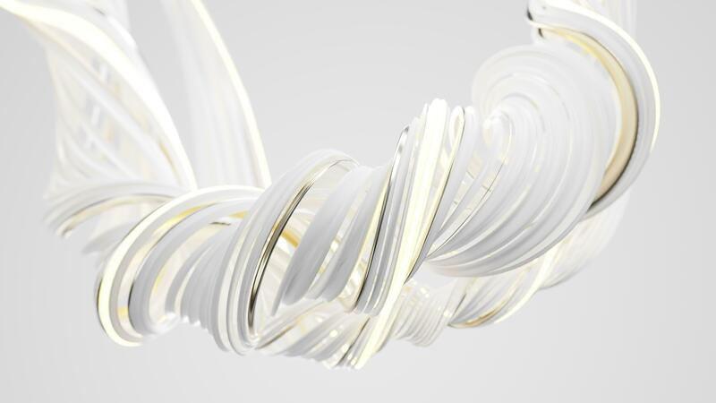 Abstract Loop Flowing Curve Lines 3d Rendering 27705127 Stock Video At Vecteezy