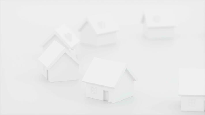 3d House Animation Stock Video Footage for Free Download