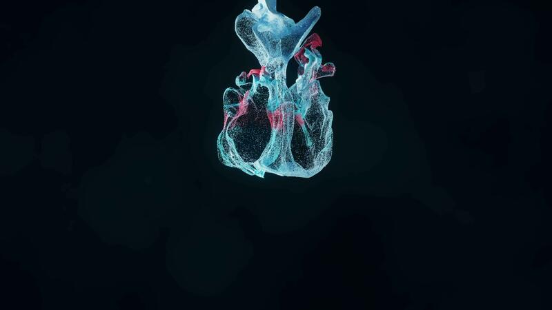 Abstract wave particles, diffuse powder, 3d rendering. 27710956 Stock Video at Vecteezy