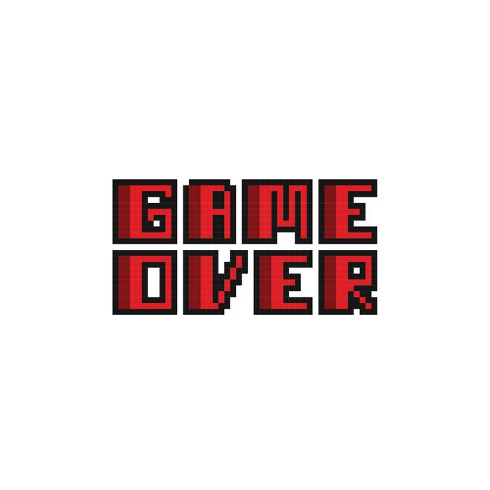 Game Over Pixel Vector Art, Icons, and Graphics for Free Download