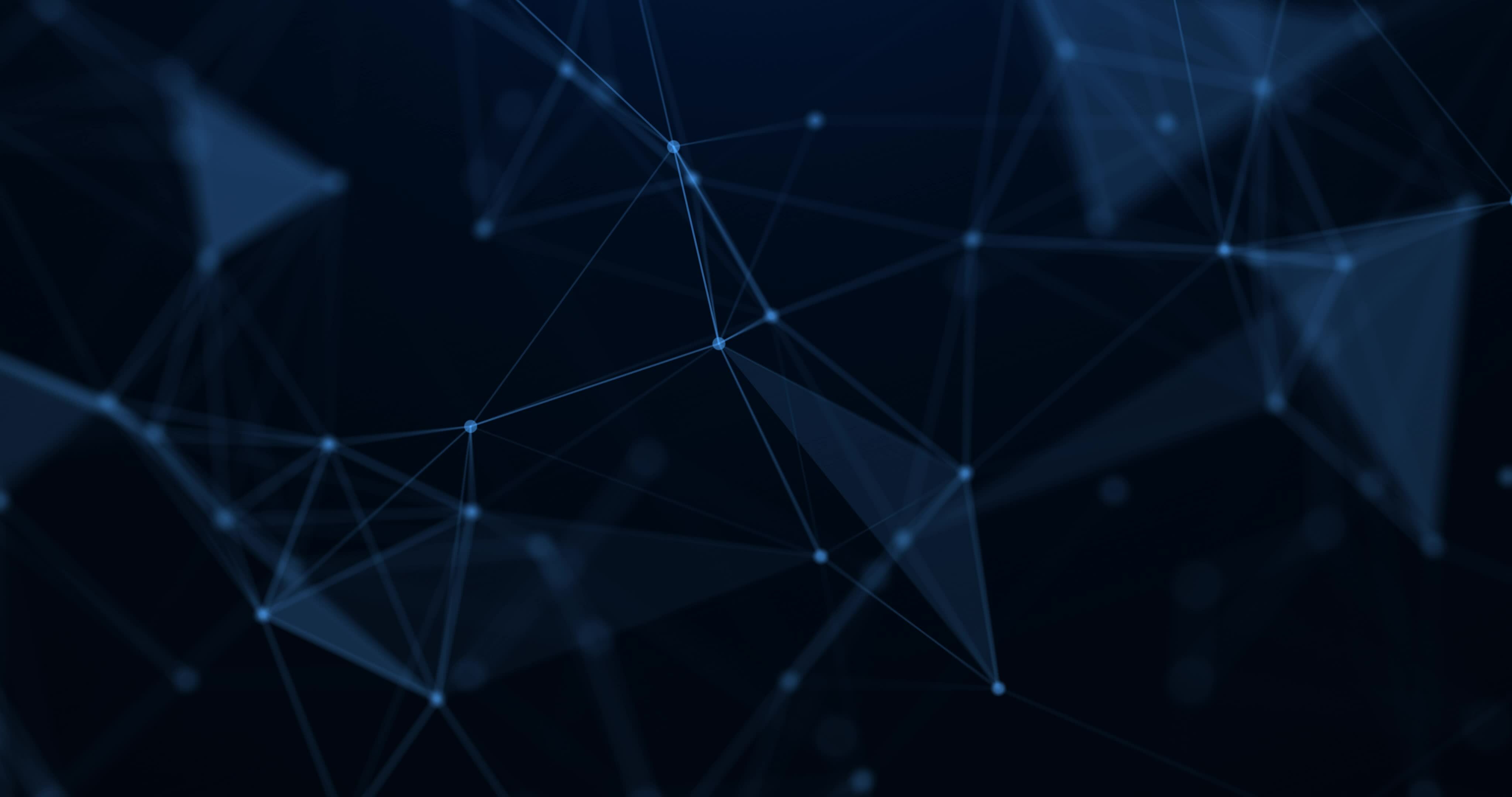 Abstract Background With Motion Plexus Of Dots And Lines Futuristic Visualization Of A Network