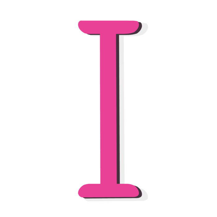 Letter I PNGs for Free Download