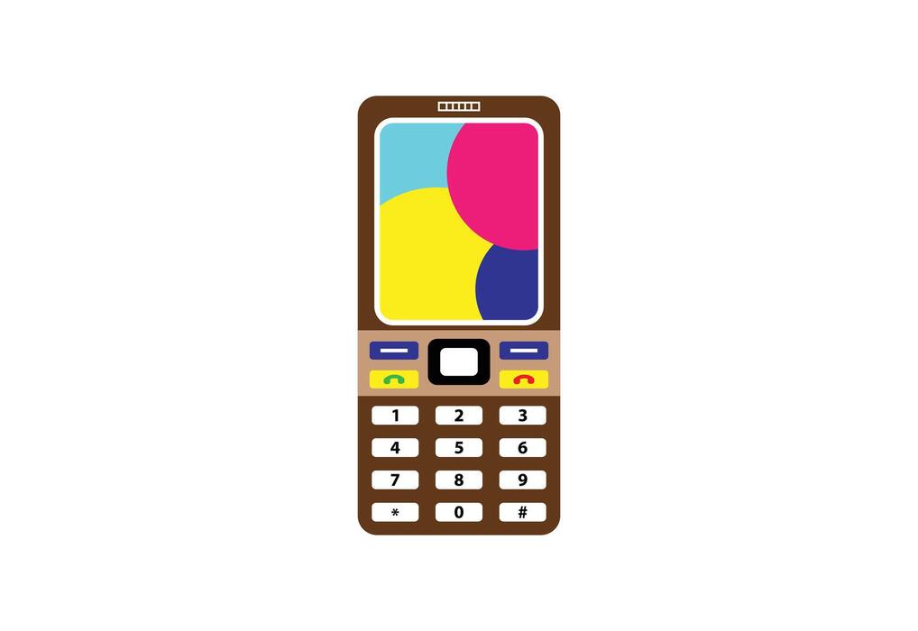 Retro Mobile Phone Vector Art, Icons, and Graphics for Free Download