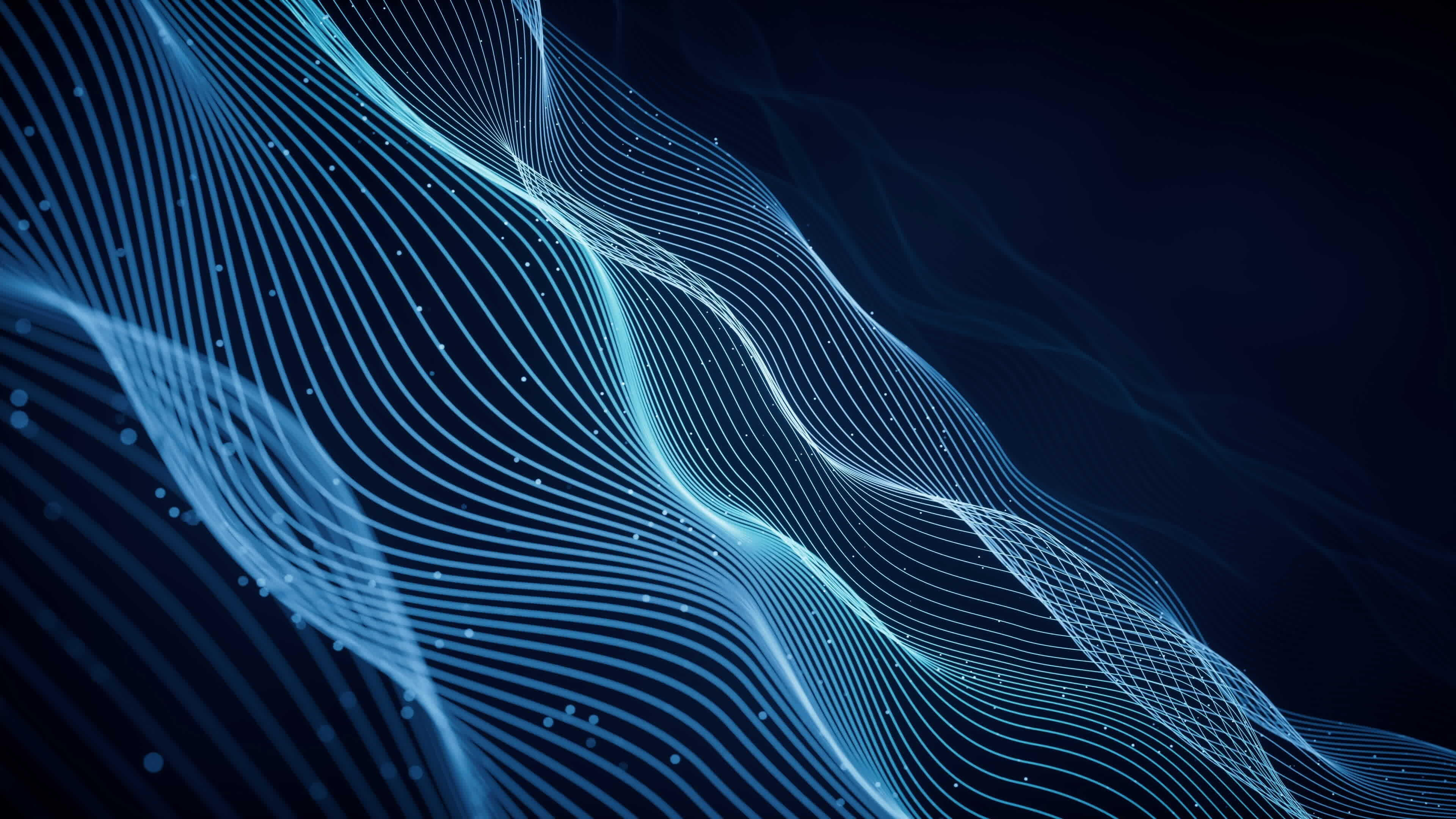 Flowing wave lines, curve pattern, 3d rendering. 27740187 Stock Video at Vecteezy