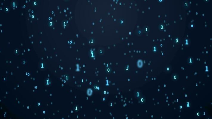 Binary Background Stock Video Footage for Free Download