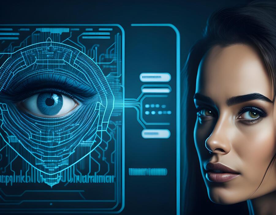 Face Authentication Stock Photos, Images and Backgrounds for Free Download