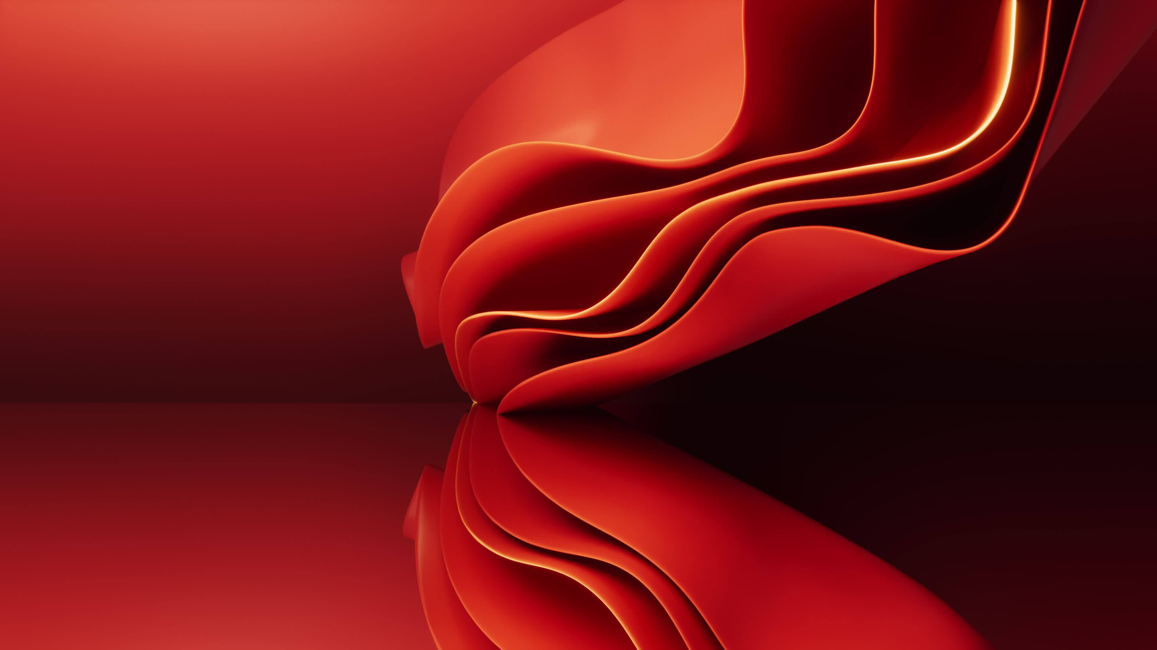 Abstract red curve geometry background, 3d rendering. 27826145 Stock Video at Vecteezy