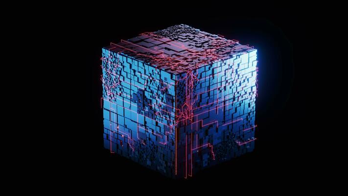 Cube Stock Video Footage for Free Download