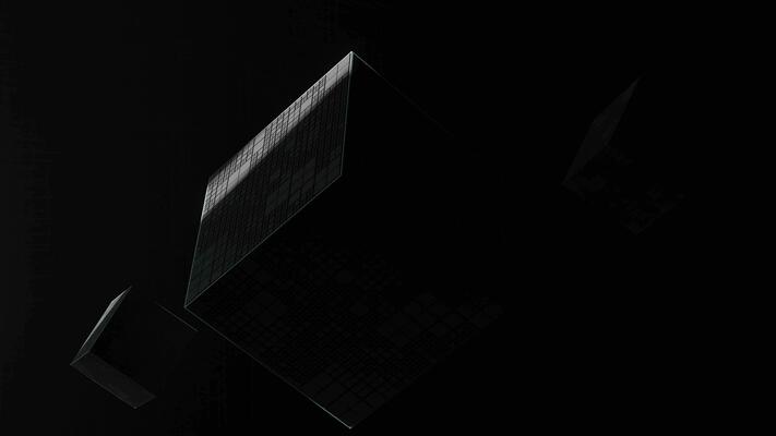 Black cubic store