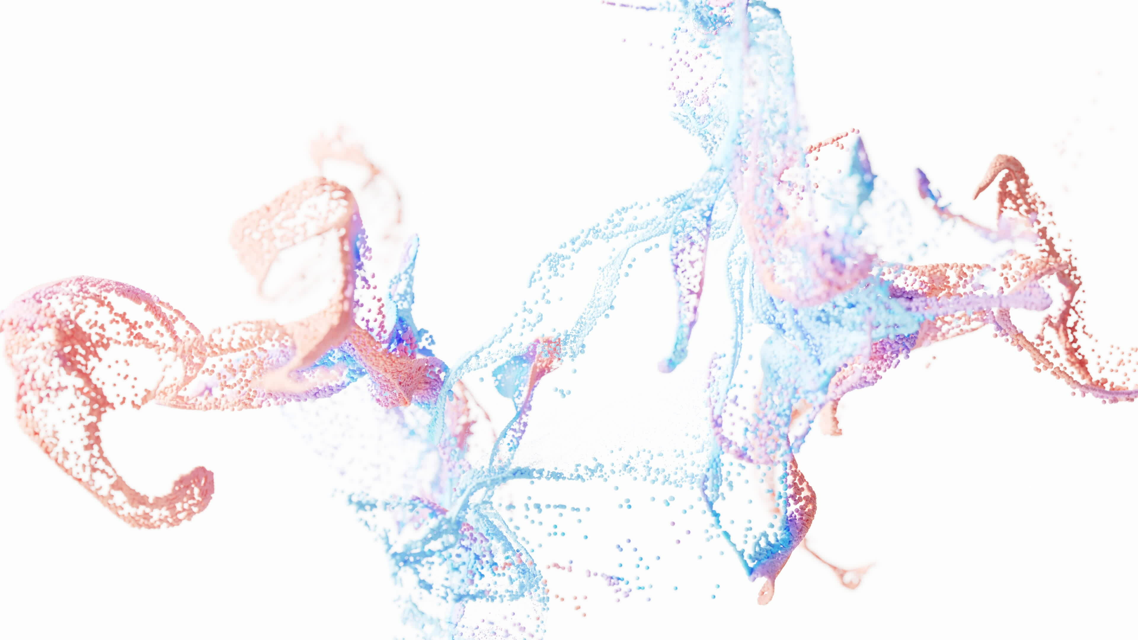 Abstract Wave Particles Pattern 3d Rendering 27876012 Stock Video At