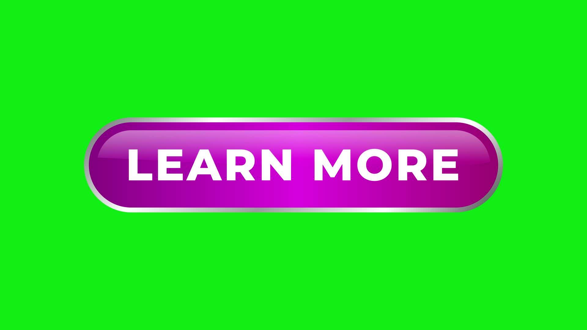 Learn More Button Stock Video Footage For Free Download