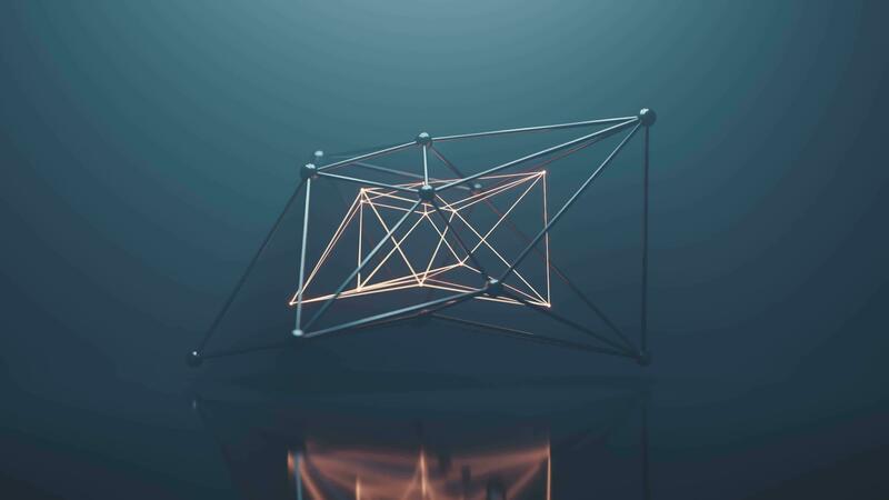 Fog scene with abstract geometry, 3d rendering. 27927459 Stock Video at ...