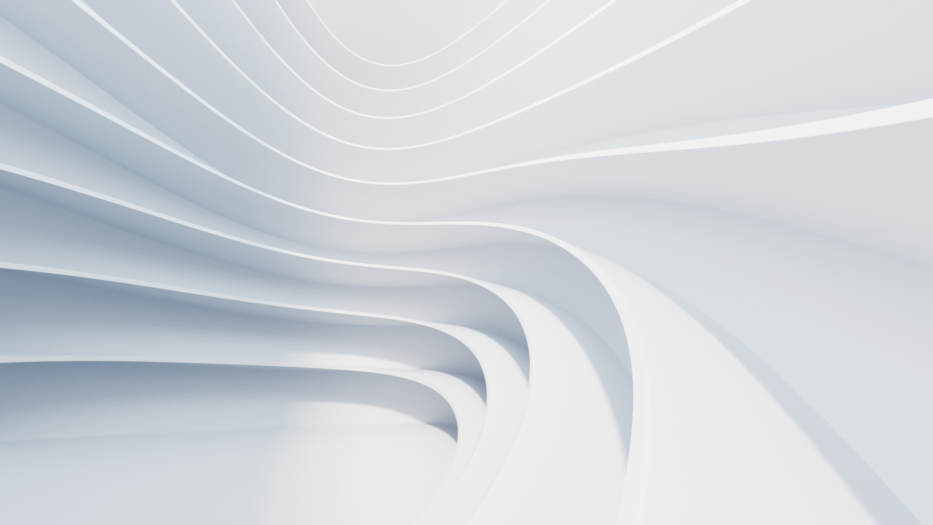 Abstract white curve geometry background, 3d rendering. 27929153 Stock Video at Vecteezy
