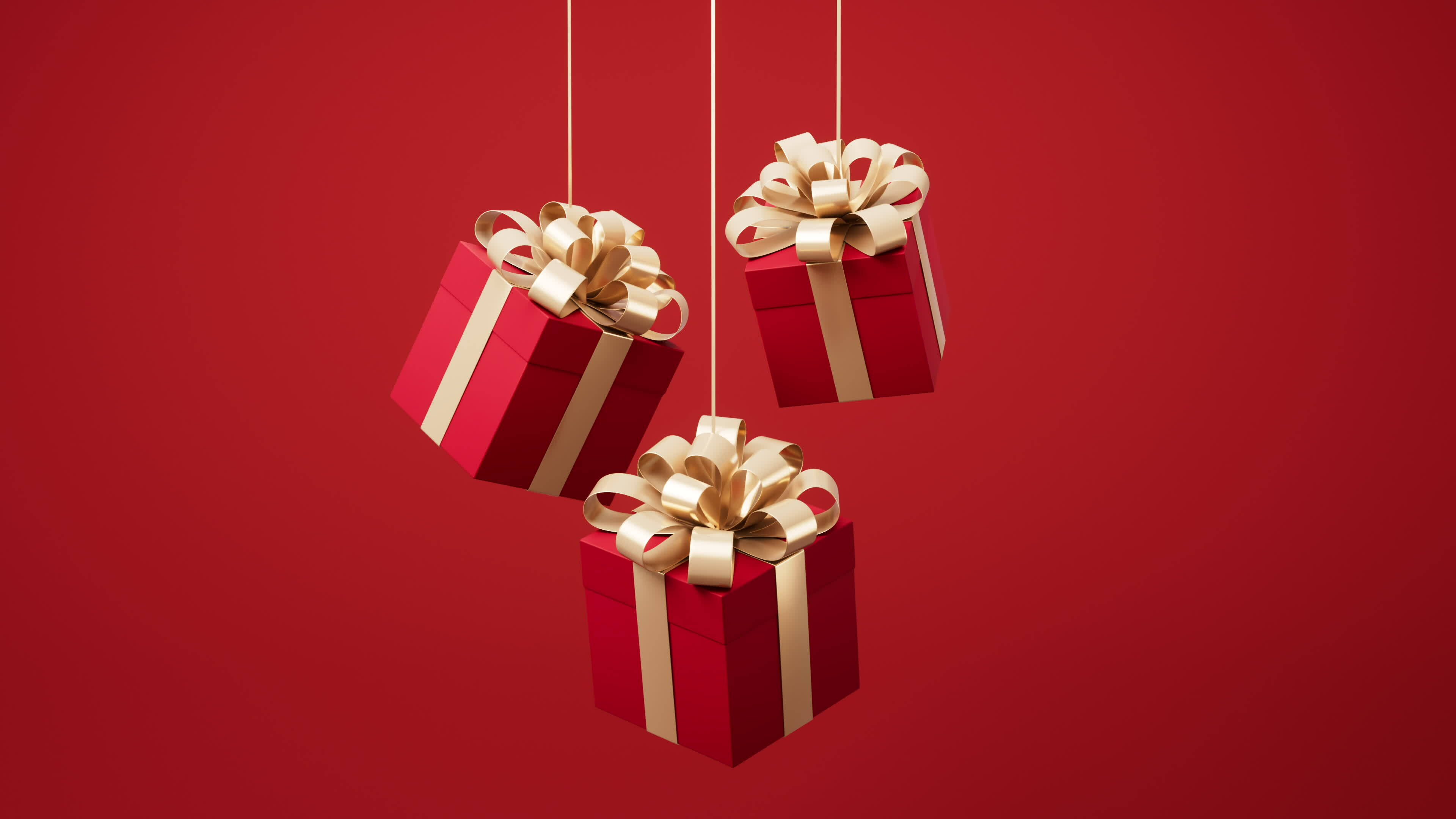 Loop animation of gift boxes, 3d rendering. 27939409 Stock Video at ...