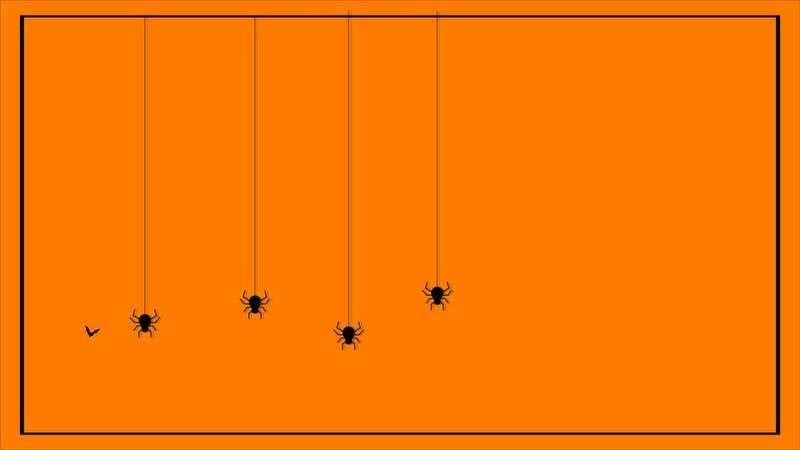 Happy Halloween Spiders Greeting Animation 27970865 Stock Video at Vecteezy