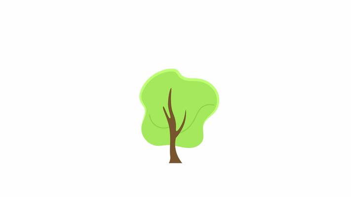 Growing Tree Animation Stock Video Footage for Free Download