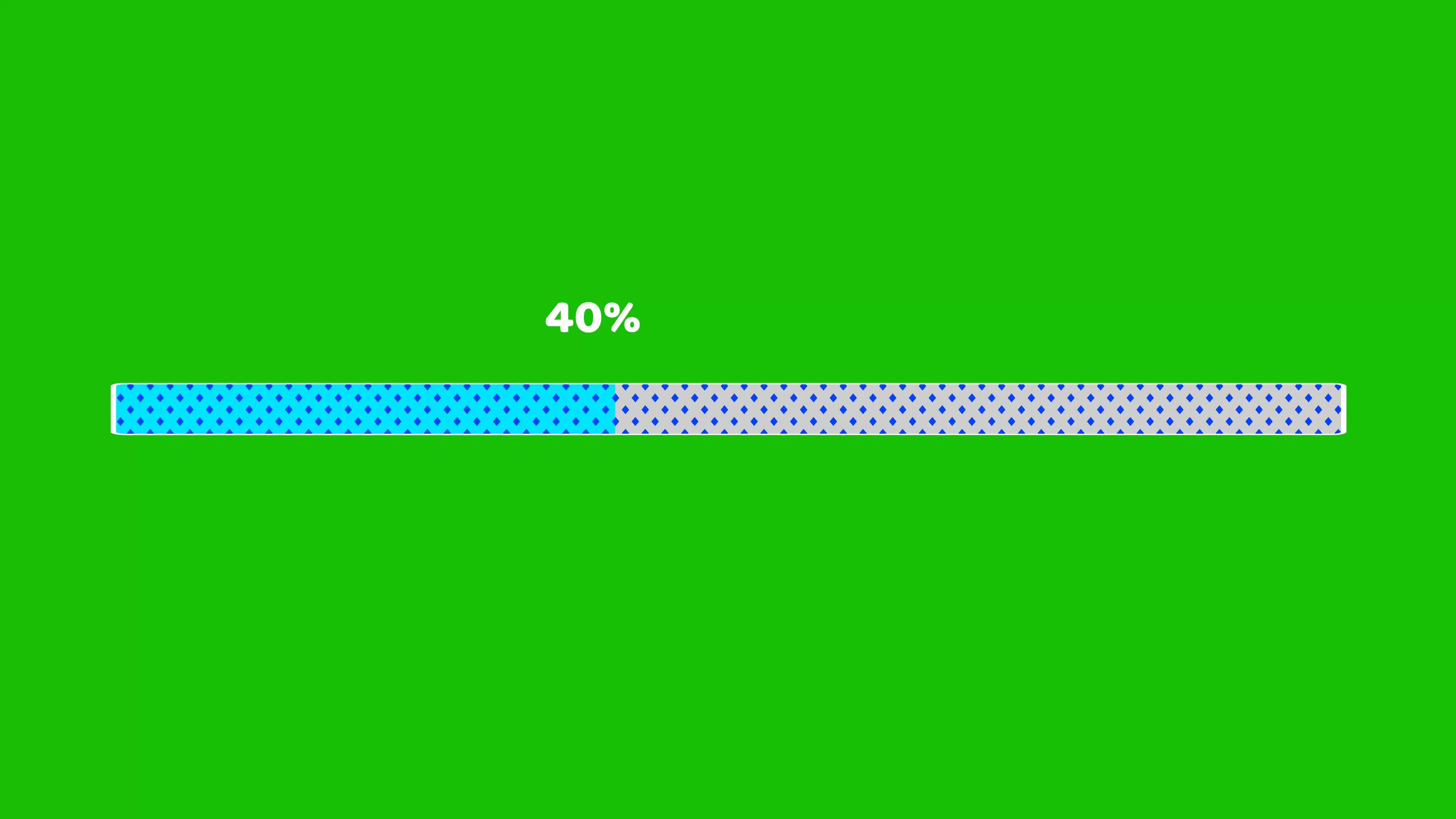 Progress bar animation tiny blue diamond with numeric text change ... Progress bar animation tiny blue diamond with numeric text change ...