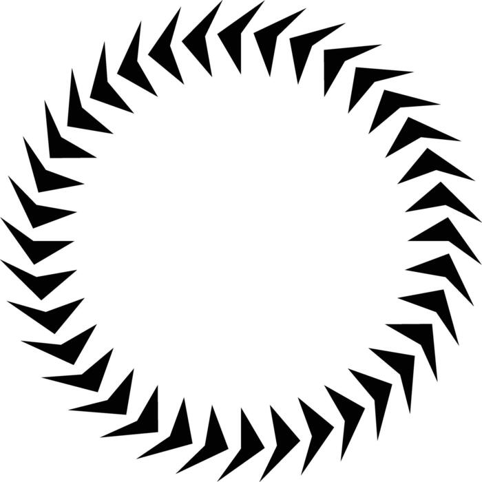 Pointed Circle Vector Art, Icons, and Graphics for Free Download