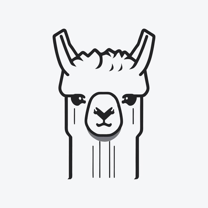 Dibujo De Llama Simple Llama Drawing Tutorial How To Draw Llama Step