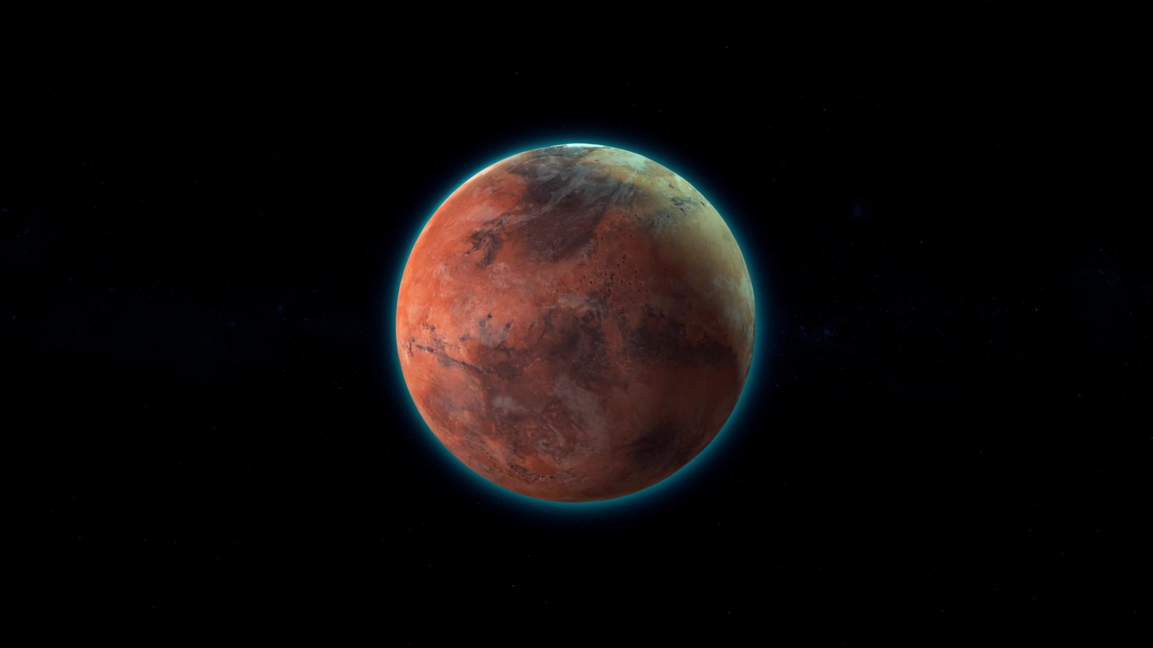 mars planet animated 28016220 Stock Video at Vecteezy