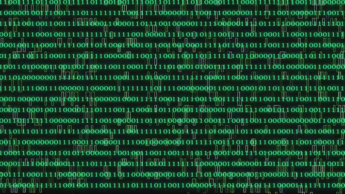 Hacker Code Running Stock Video Footage for Free Download