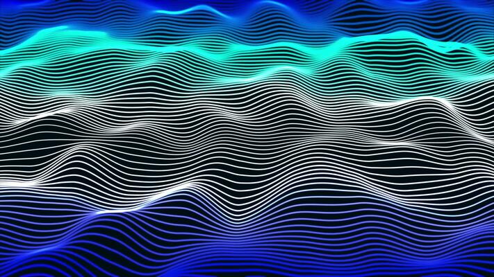 Animated Waves Background Stock Video Footage for Free Download