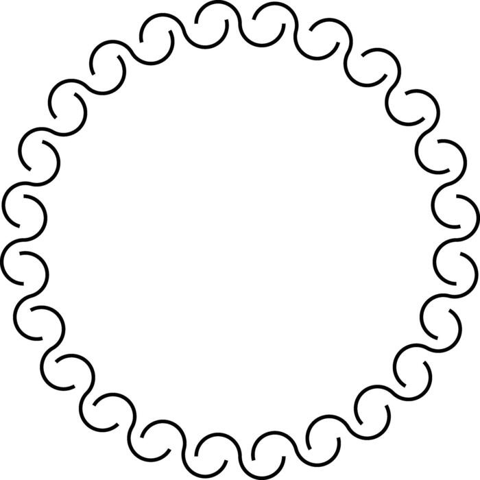Curly Circle Vector Art, Icons, and Graphics for Free Download