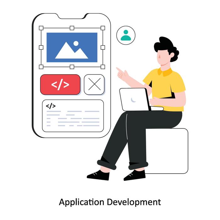 Application Development Vector Art, Icons, and Graphics for Free Download