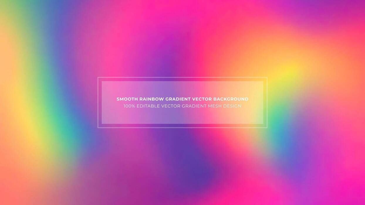 Rainbow Gradient Background Vector Art, Icons, and Graphics for Free ...