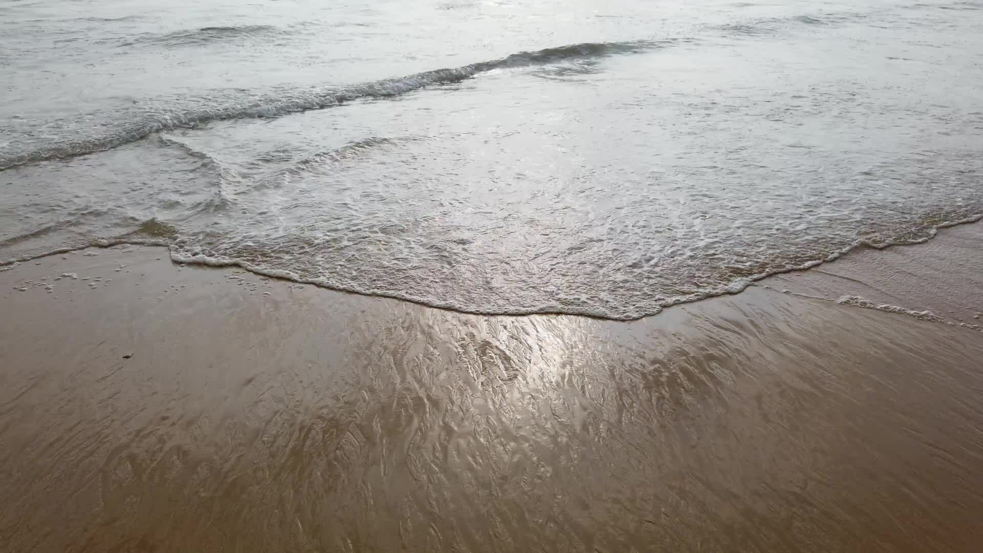 Abstract background of sandy beach and waves. 28114725 Stock Video at ...