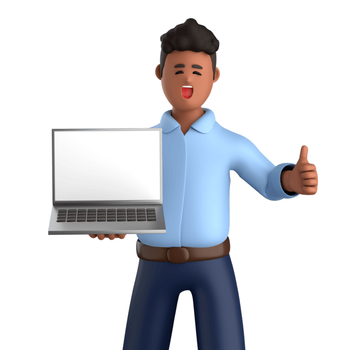 Man With Laptop PNGs for Free Download