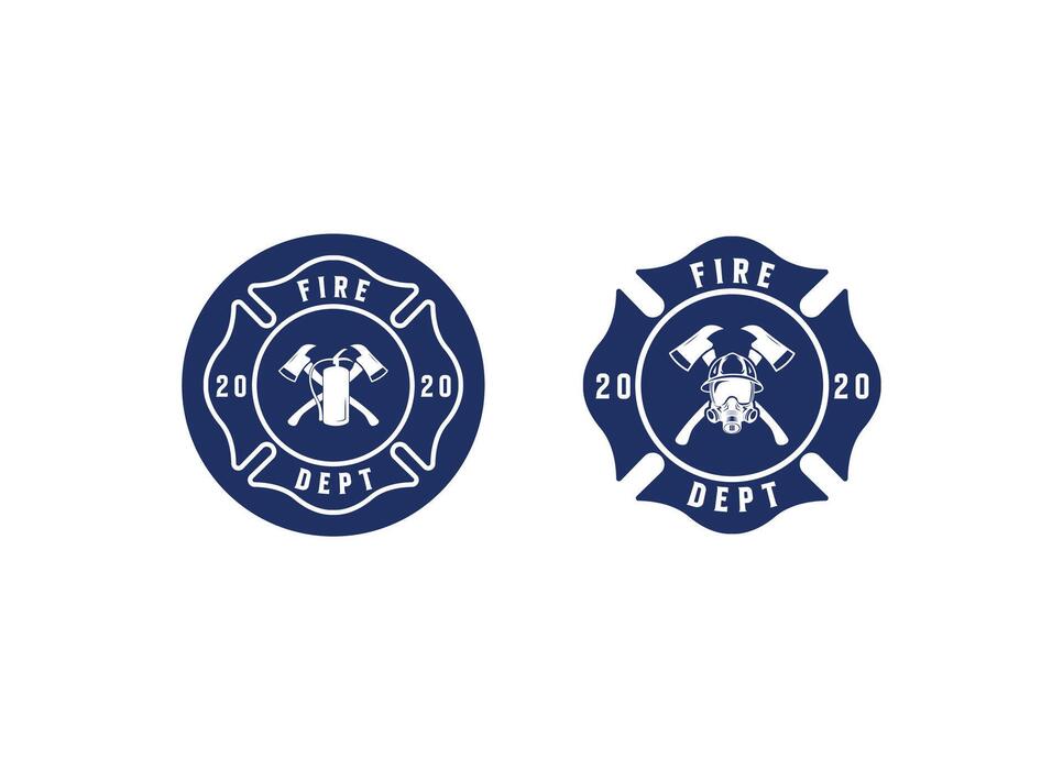 Firefighter Logo Vector Art, Icons, and Graphics for Free Download