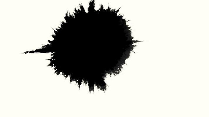 Ink Splash Transition Stock Video Footage for Free Download