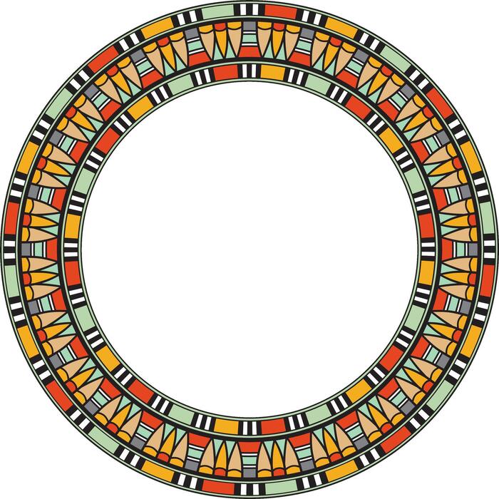 African Pattern Circle Vector Art, Icons, and Graphics for Free Download