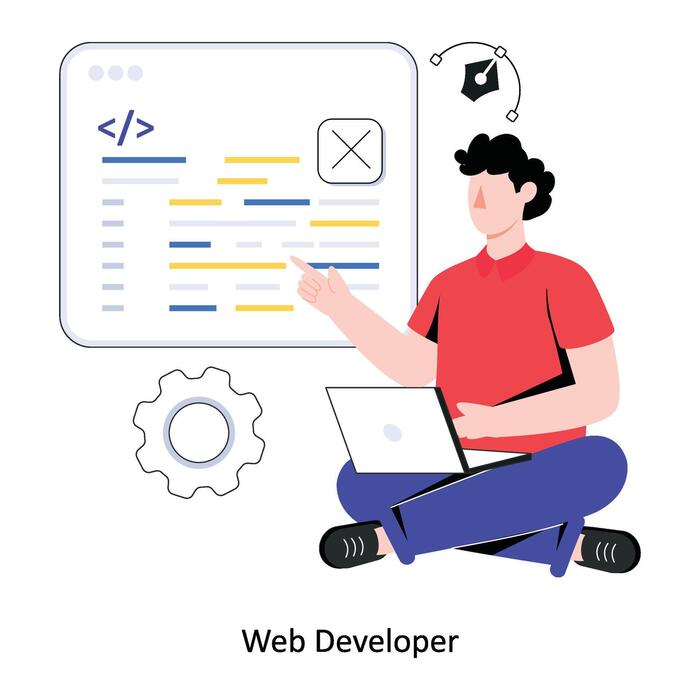 Web Developer Vector Art, Icons, and Graphics for Free Download
