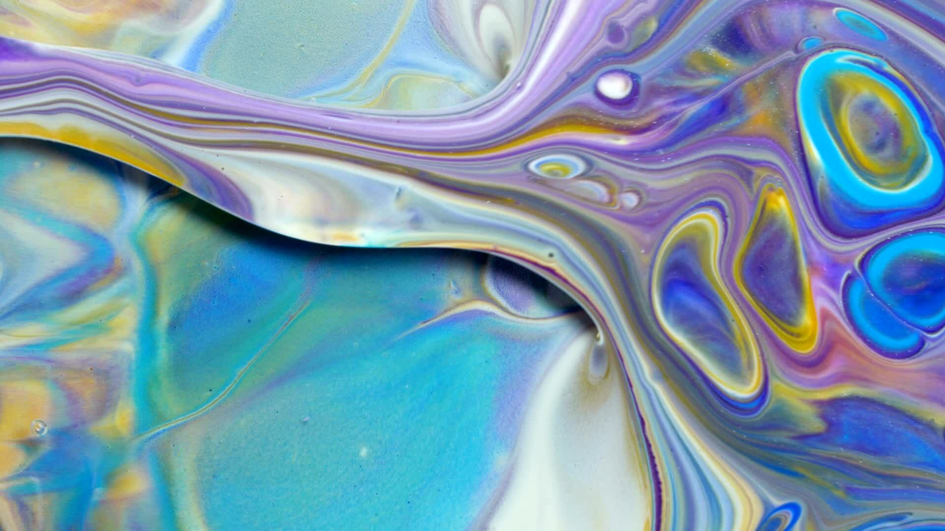 Moving Bubbles Animation