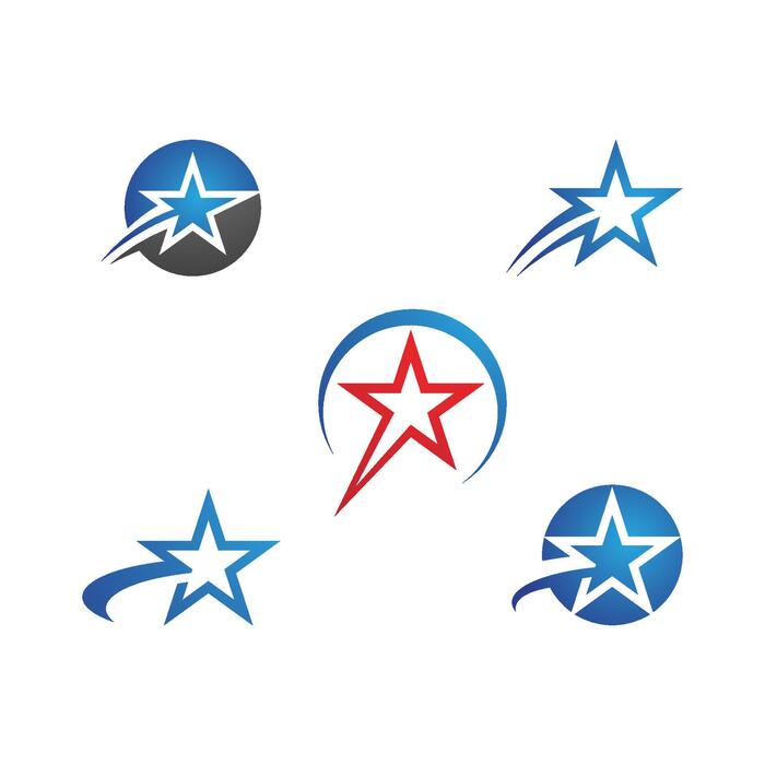 5 Star Logo Vector Art, Icons, and Graphics for Free Download